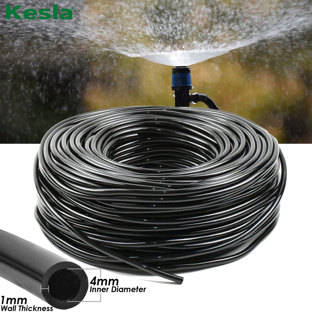 KESLA 10m/15/20m/25m/30m Watering Hose 4/7 mm Garden Drip Pipe PVC Hose ...