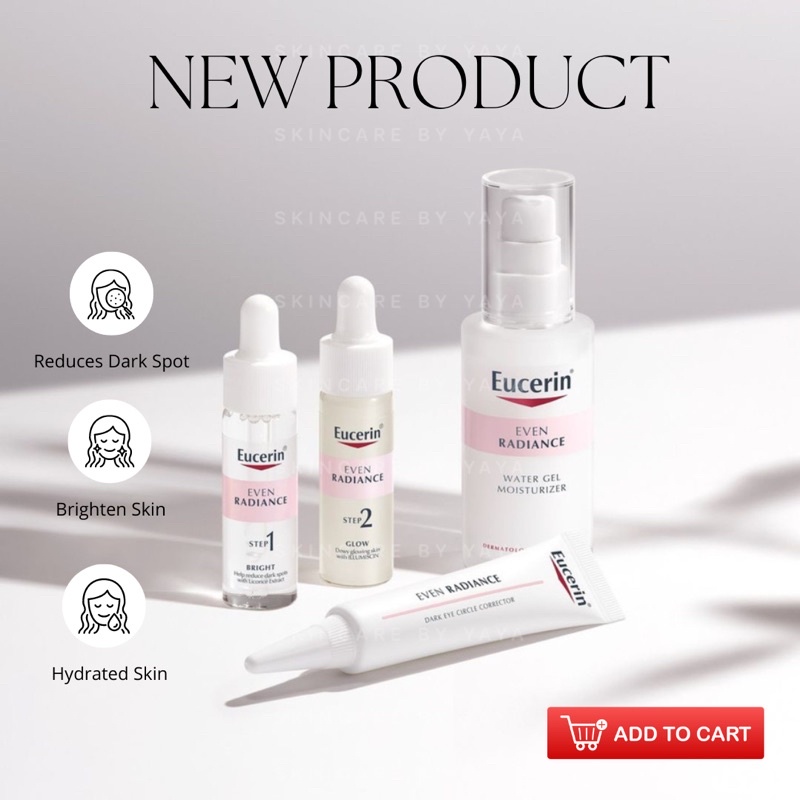 ใหม่ล่าสุด พร้อมส่ง ของแท้ Eucerin Even Radiance มอยเจอไรเซอร์ บำรุงใต้ ...