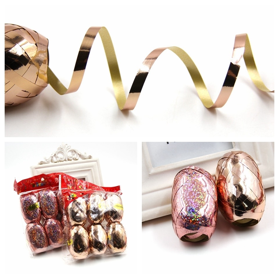 5mmX10M balloon ribbon ribbon balloon rope birthday party wedding (6 ...