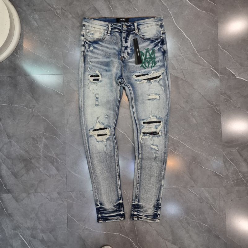 Amiri Ripped jeans,, | Shopee Thailand