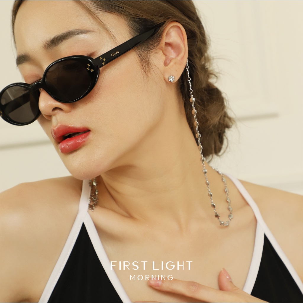 First Light Morning Ava Chain (แถมยางเกี่ยวแว่น) สายคล้องหน้ากาก สาย ...