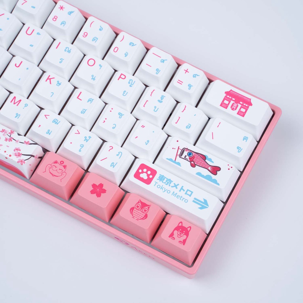 คีย์บอร์ด AKKO รุ่น 3061S RGB Hotswap World Tour Tokyo R2 ขนาด 60 ...