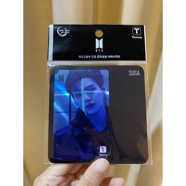 BTS; SUGA TMONEY CARD 2022 Limited Edition | Shopee Thailand