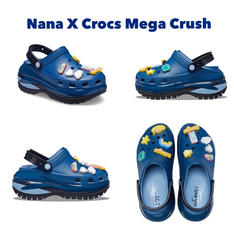 Crocs Nana X Crocs Mega Crush | Shopee Thailand