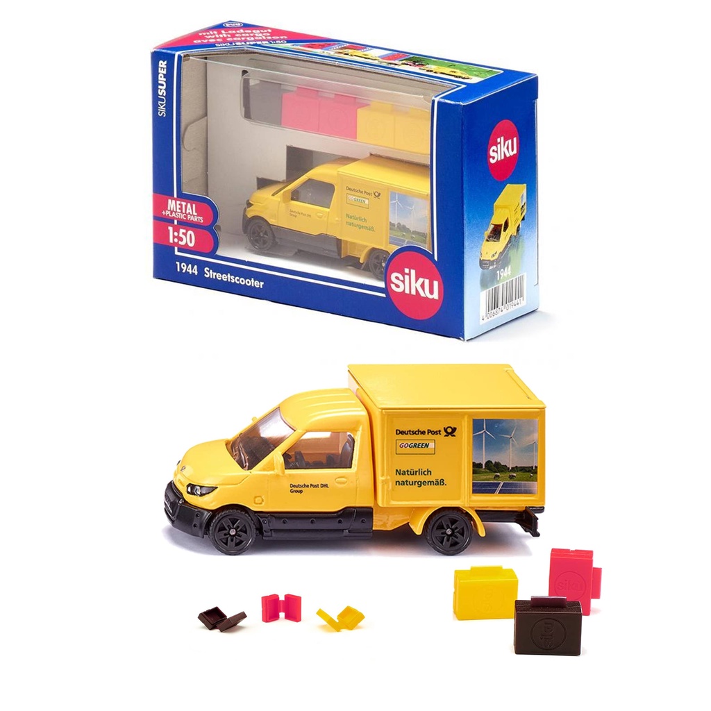 SIKU Car with Motorboat โมเดลรถสะสม ซิกุโมเดล รถยนต์พ่วงเรือ รหัส ...