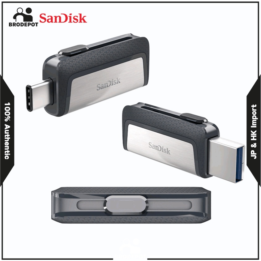 SanDisk 16GB 32GB 64GB 128GB 256GB Ultra Dual Drive USB Type-C - USB-C ...