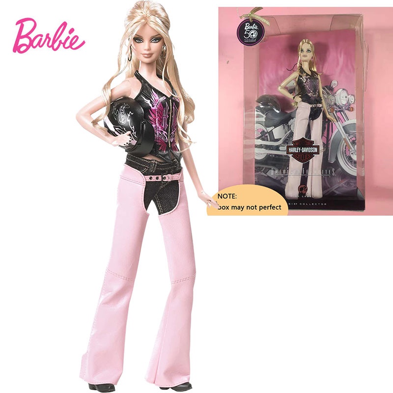 Original Barbie American Favorites Harley Davidson 2008 50Th Limited ...