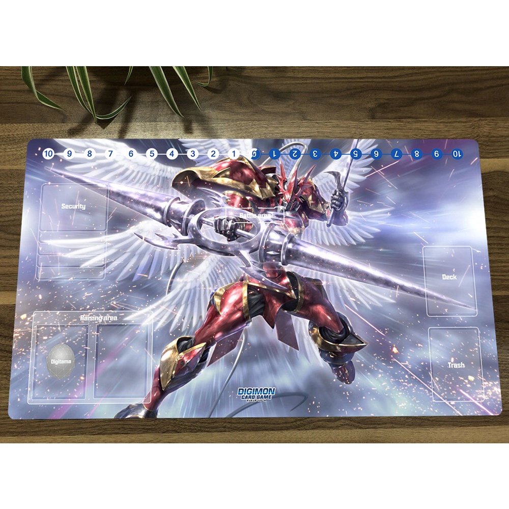 Anime Digimon Playmat Gallantmon Trading Card Game Mat DTCG CCG Mat ...