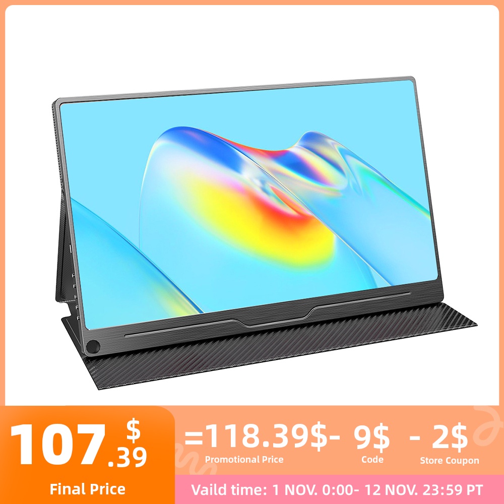 UPERFECT Utra Thin Portable LCD FHD 1080P Monitor 13.3 USB Type C HDMI ...