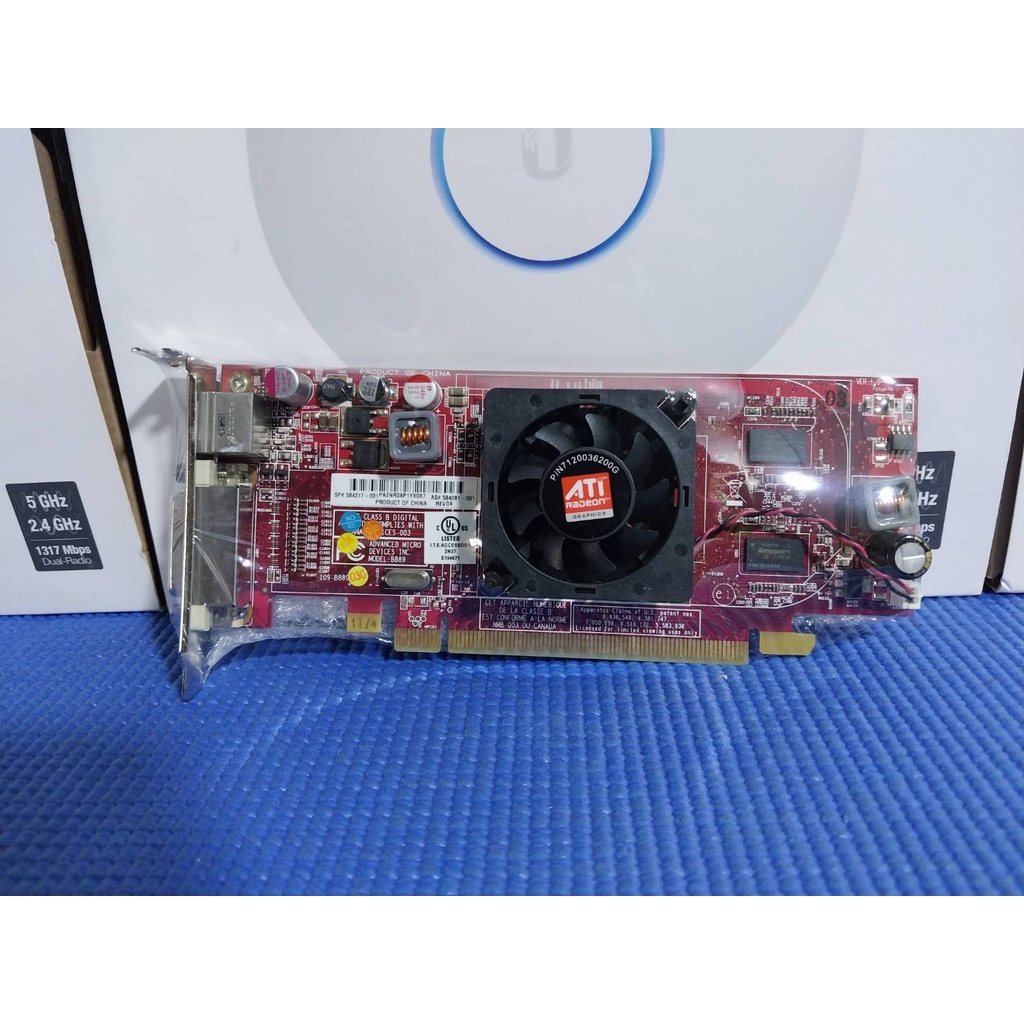 การ์ดจอ AMD ATI AMD Radeon HD4550 512MB DDR3 64Bit (ขา LOW) สวยๆพร้อม ...