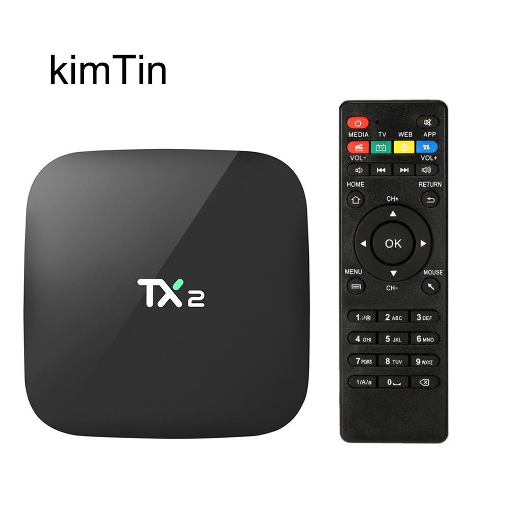 Tx2 R2 Android Tv Box 2gb 16gb H.265 4k 2.4g Wifi Quad Core Os 7.1 Iptv ...