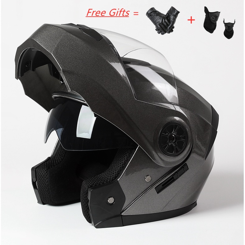 2022 Latest Flip Up Motorbike Helmet Professional Racing Modular Helmet ...
