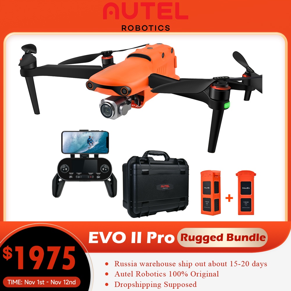 Autel Robotics EVO II Pro V2 Drone Original 10 Bit HDR 6k Camera Drone ...