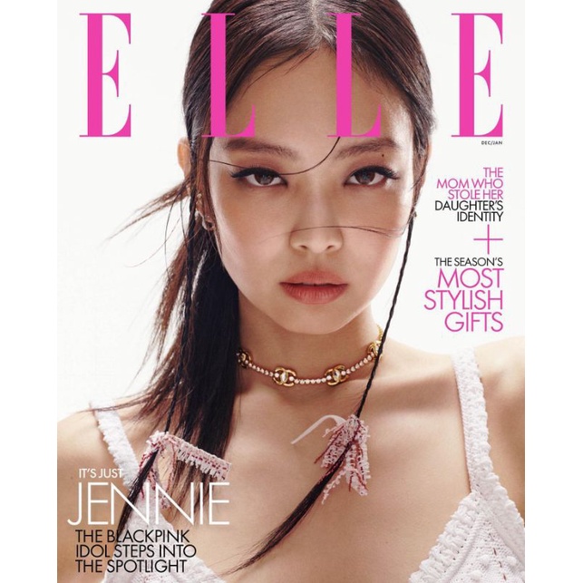พร้อมส่งแล้วจ้า นิตยสาร ELLE USA (DECJAN) ปก Jennie (BLACKPINK) - pukkypooh - ThaiPick