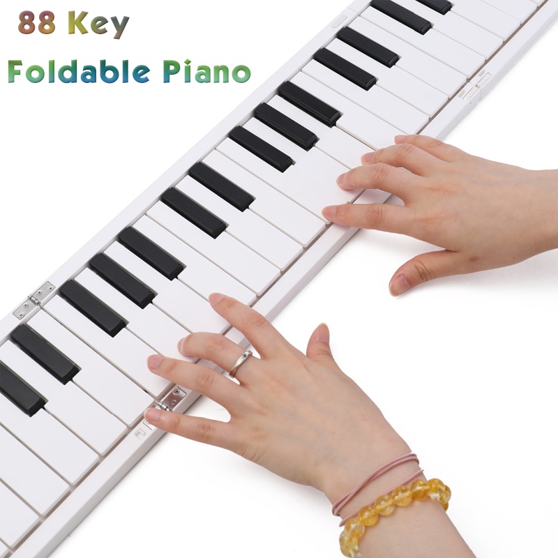 NEW 88 Key Foldable Piano Digital Piano Portable Electronic Piano ...