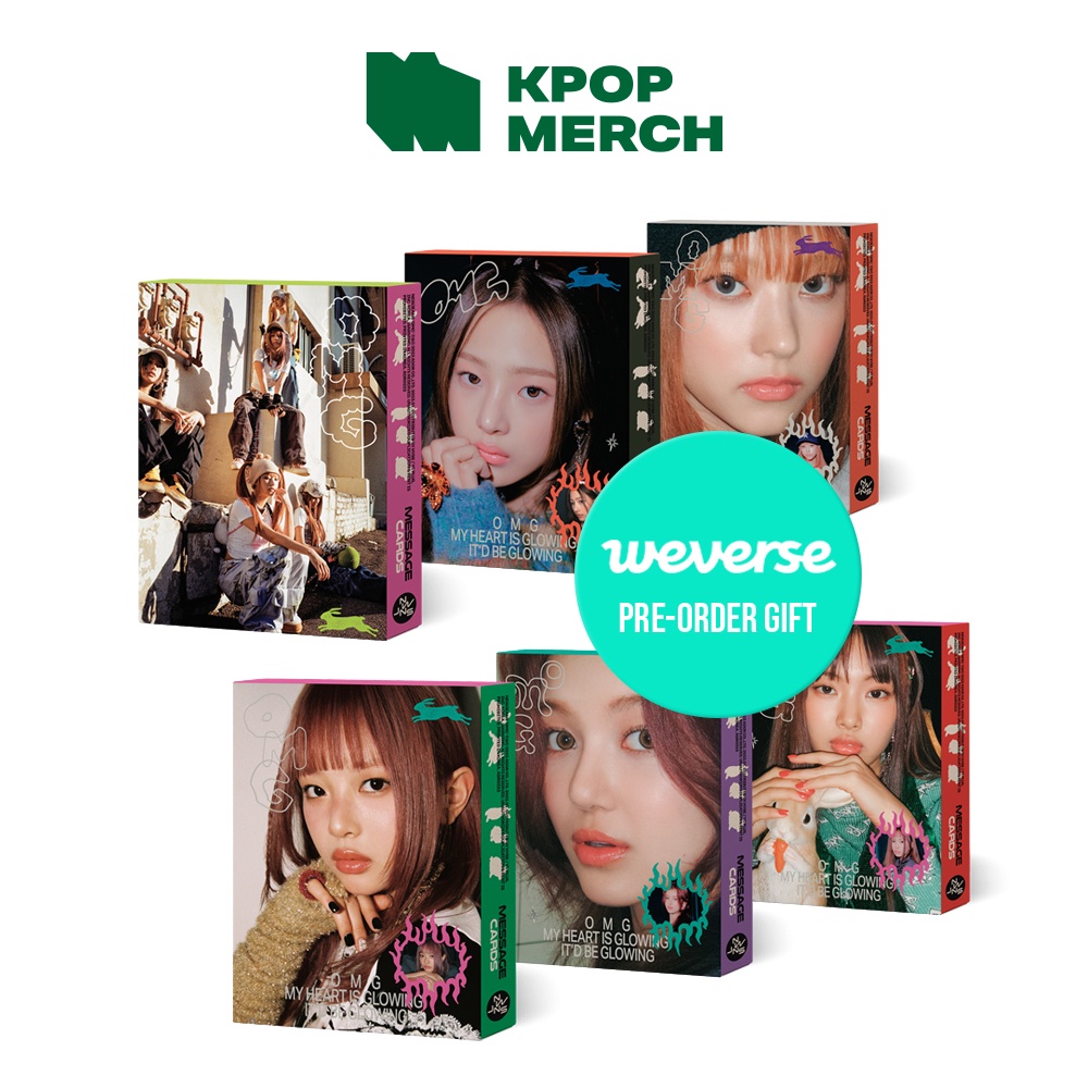 (Weverse POB) NewJeans - OMGMessage Card version - kpopmerch.th - ThaiPick