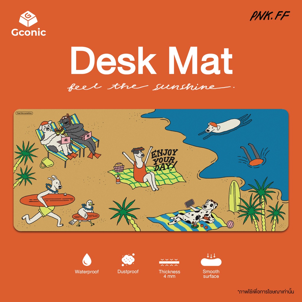 Desk Mat Box Set Feel the Sunshine Collection - gconicth - ThaiPick