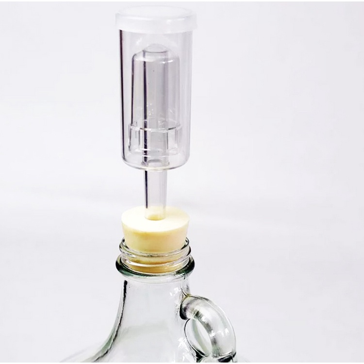 Airlock แอร์ล๊อค จุกหมักไวน์ แบบ 3 ชิ้น | Shopee Thailand