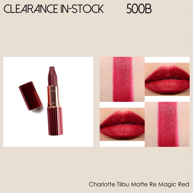 Charlotte Tilbury : Matte Revolution Lipstick - Magic Red | Shopee Thailand