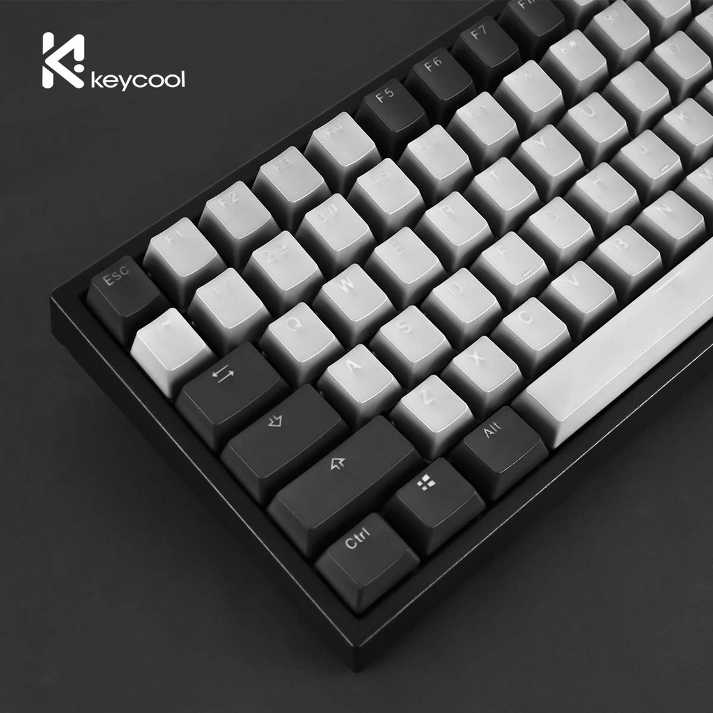 Keycool KC84 RGB คีย์บอร์ดเกมมิ่ง มีไฟ Red switch Brown switch 84ปุ่ม ...