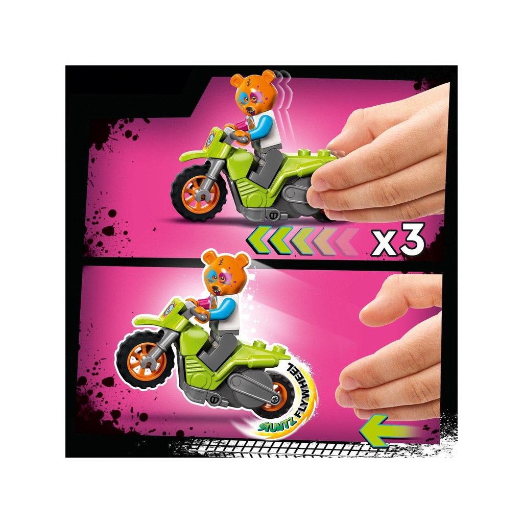 LEGO City 60356 Bear Stunt Bike Building Toy Set (10 Pieces) - lego ...