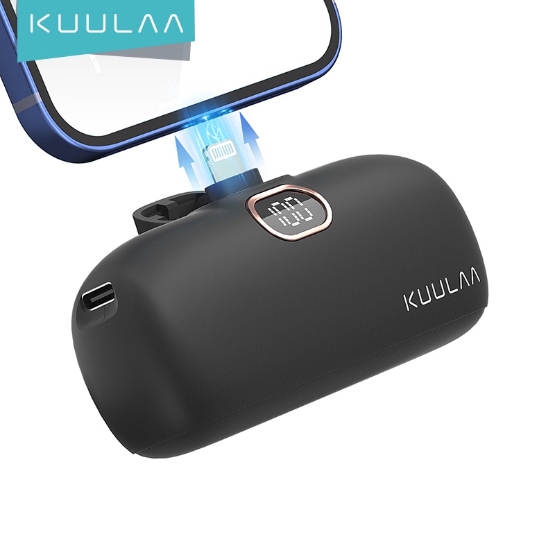 Kuulaa พาวเวอร์แบงค์ 18W 20W 5000mah ขนาดเล็ก แบบพกพา ชาร์จเร็ว สําหรับ ...
