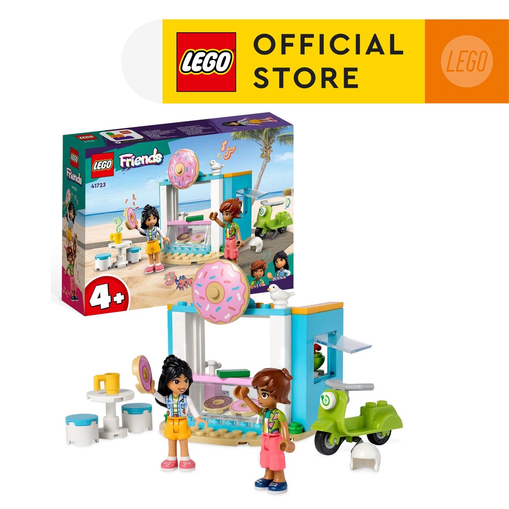 LEGO Friends 41723 Doughnut Shop Building Toy Set (63 Pieces) | Shopee ...