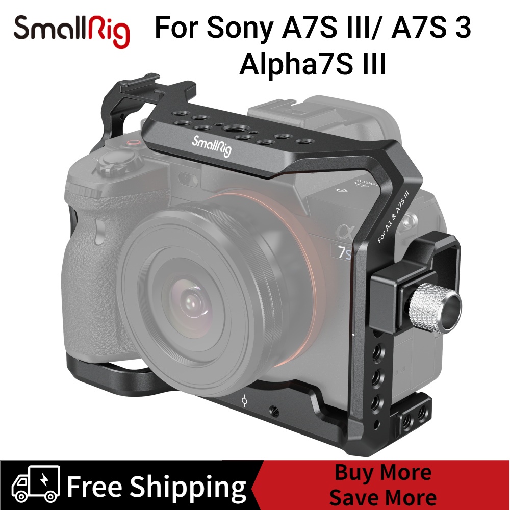 SmallRig Camera Cage and HDMI Cable Clamp for Sony Alpha 7S III A7S III A7S3 3007 | Shopee Thailand