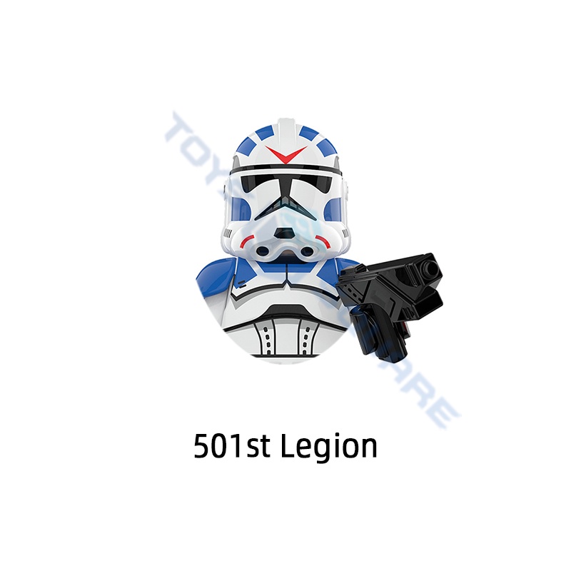สตาร์วอร์ส The 501st Legion Shock Trooper Jesse Stormtrooper Wolfpack ...