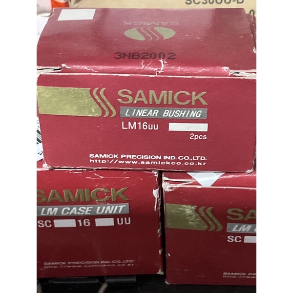 LM16UU ( 16 x 28 x 37 mm.) SAMICK Linear ball bearing | Shopee Thailand