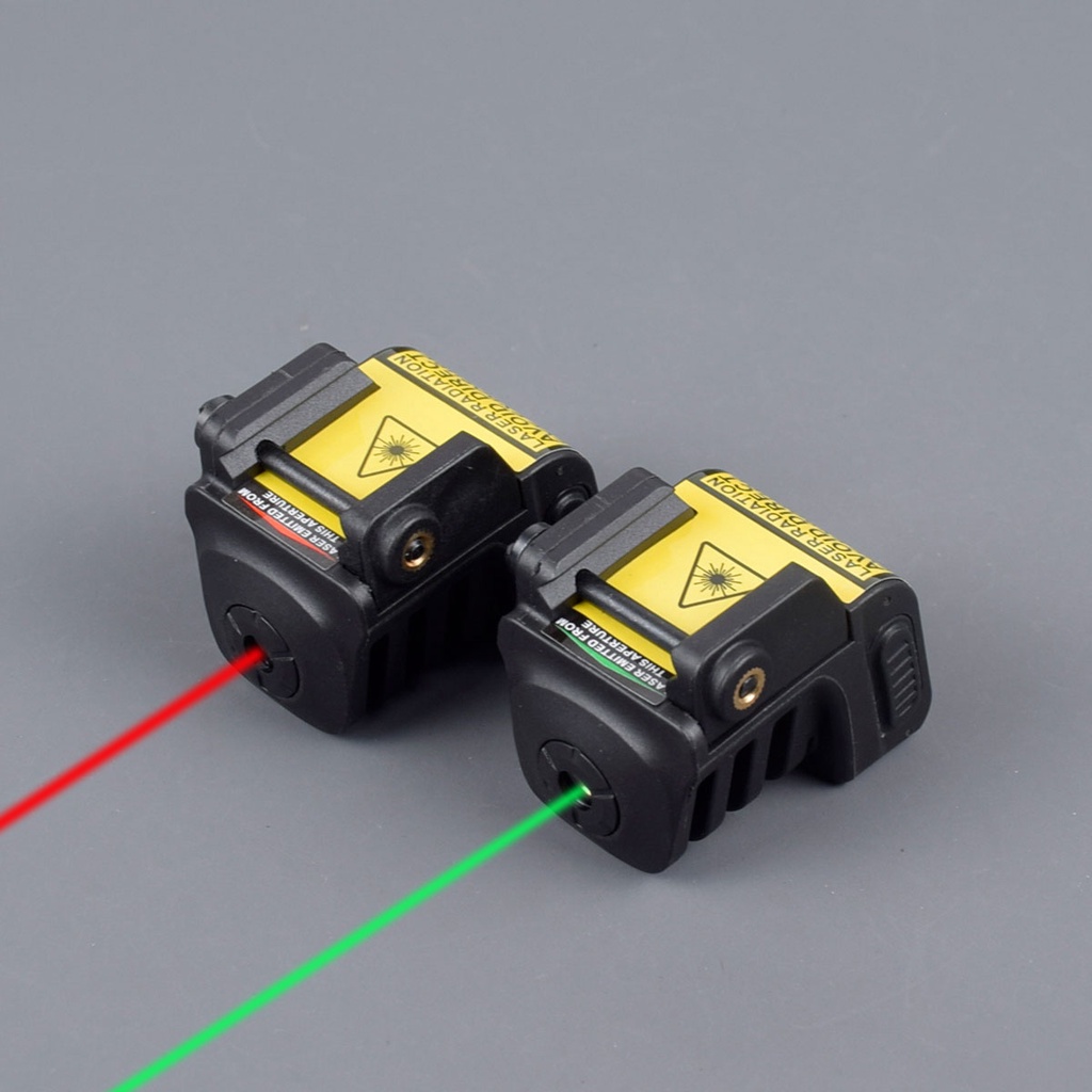 Tactical LS-L8 Rechargeable Mini Red Green Dot Laser Pointer Sight For ...