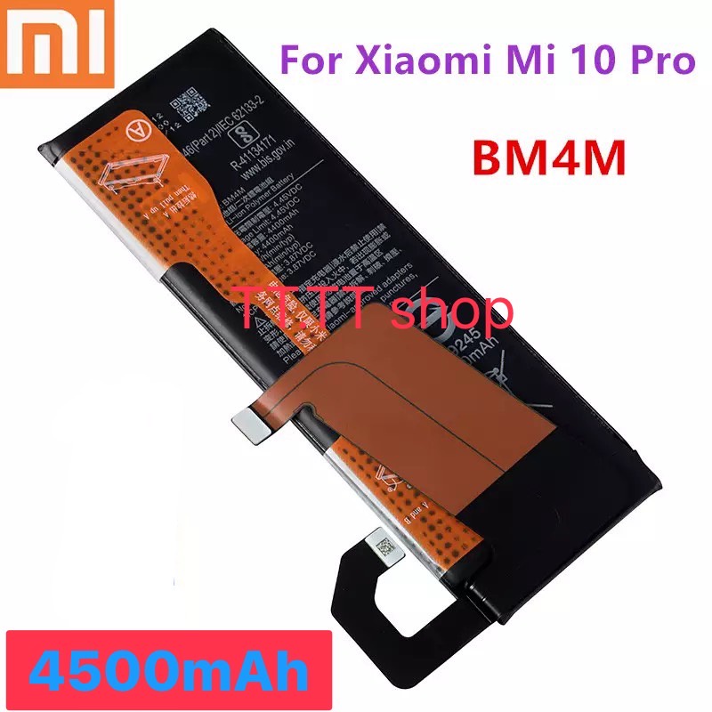 แบตเตอรี่ แท้ Xiaomi Mi 10 Pro 5G BM4M 4500mAh - ton04042536 - ThaiPick