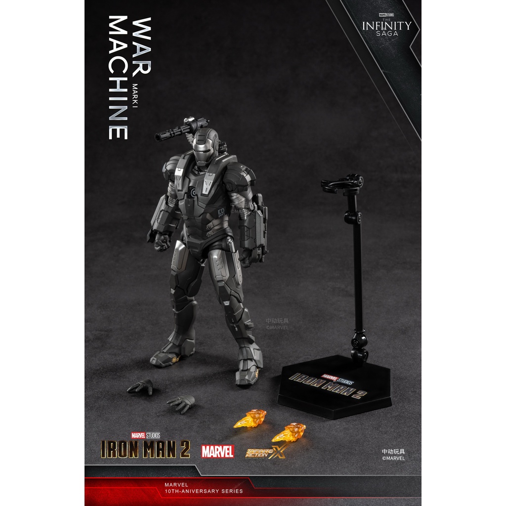 ZD Genuine Iron Man War Machine Marvel legends Mark42 MK50 MK2 MK3 MK4 ...
