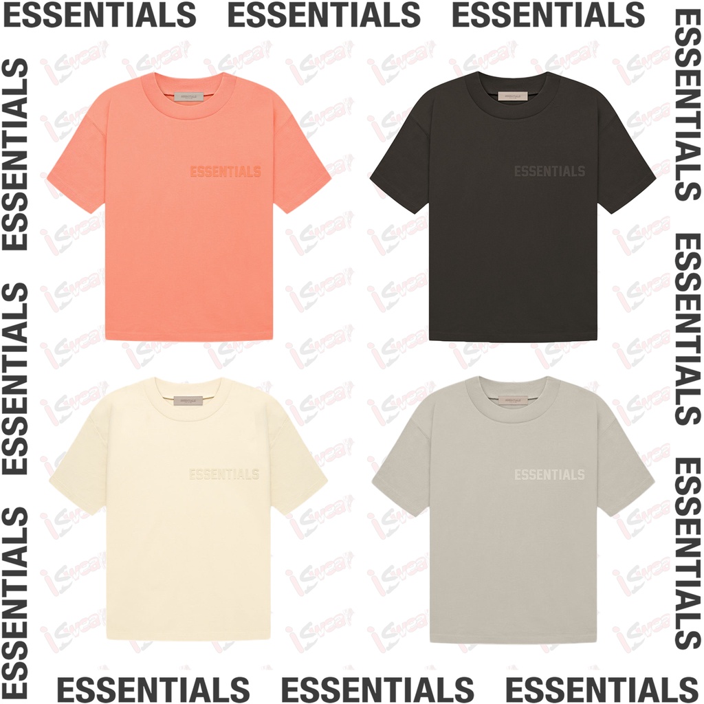 เสื้อยืด FOG - Fear Of God Essentials T-Shirt FW22 | Shopee Thailand
