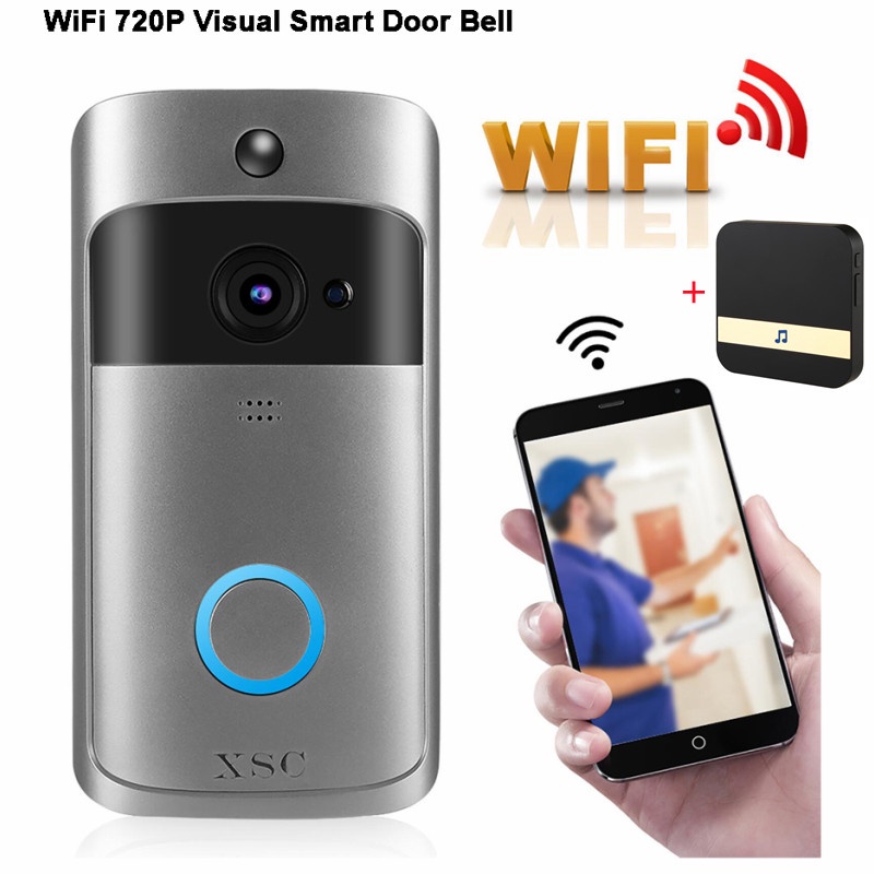 Smart Doorbell Camera Wifi Wireless Call Intercom Video-eye For ...