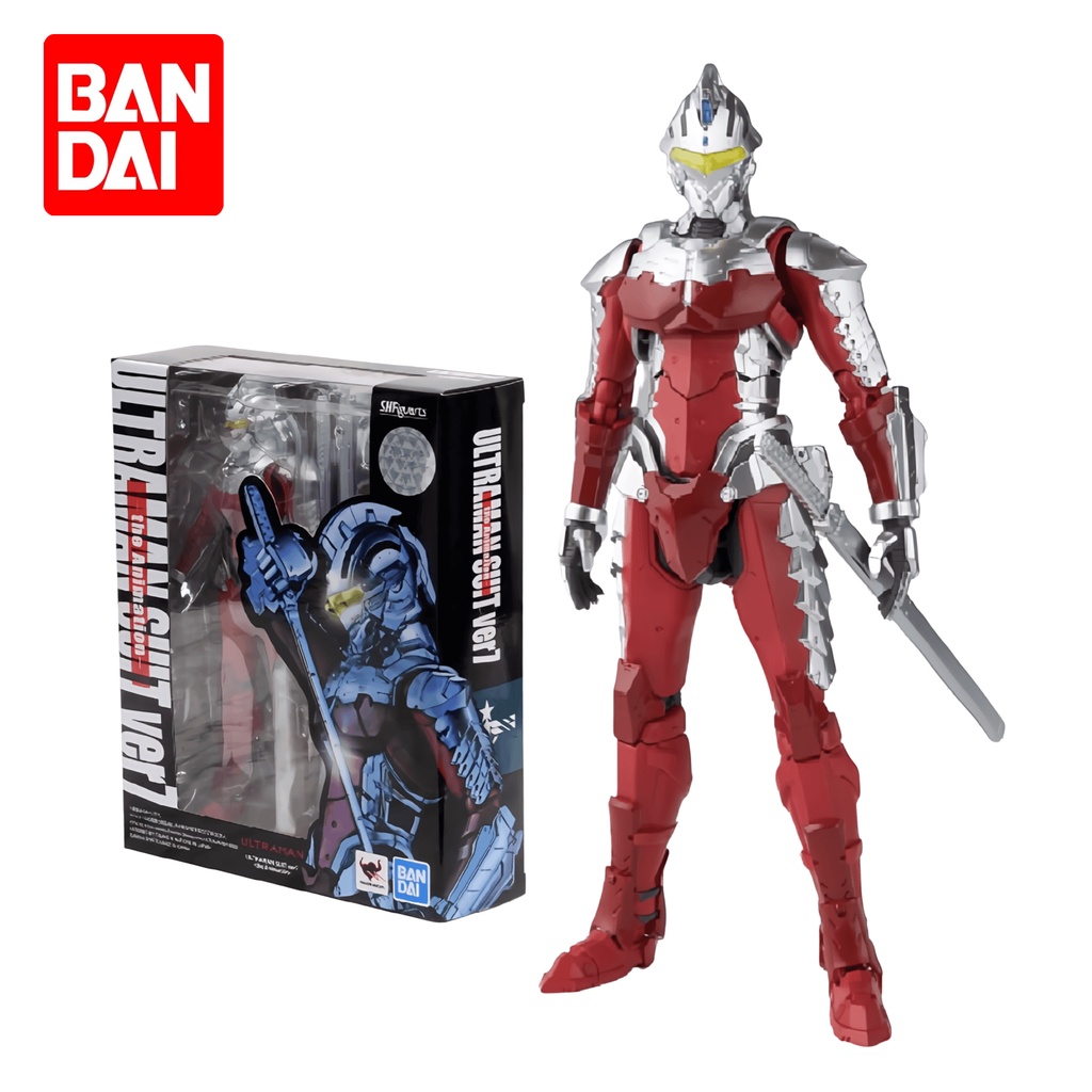 Bandai Genuine S.H.F ULTRAMAN SUIT Dan Moroboshi Action Figures Anime ...