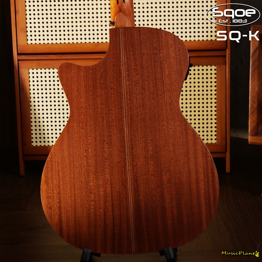 Sqoe กีตาร์โปร่งไฟฟ้า รุ่น SQ-K EQ - musicplant - ThaiPick