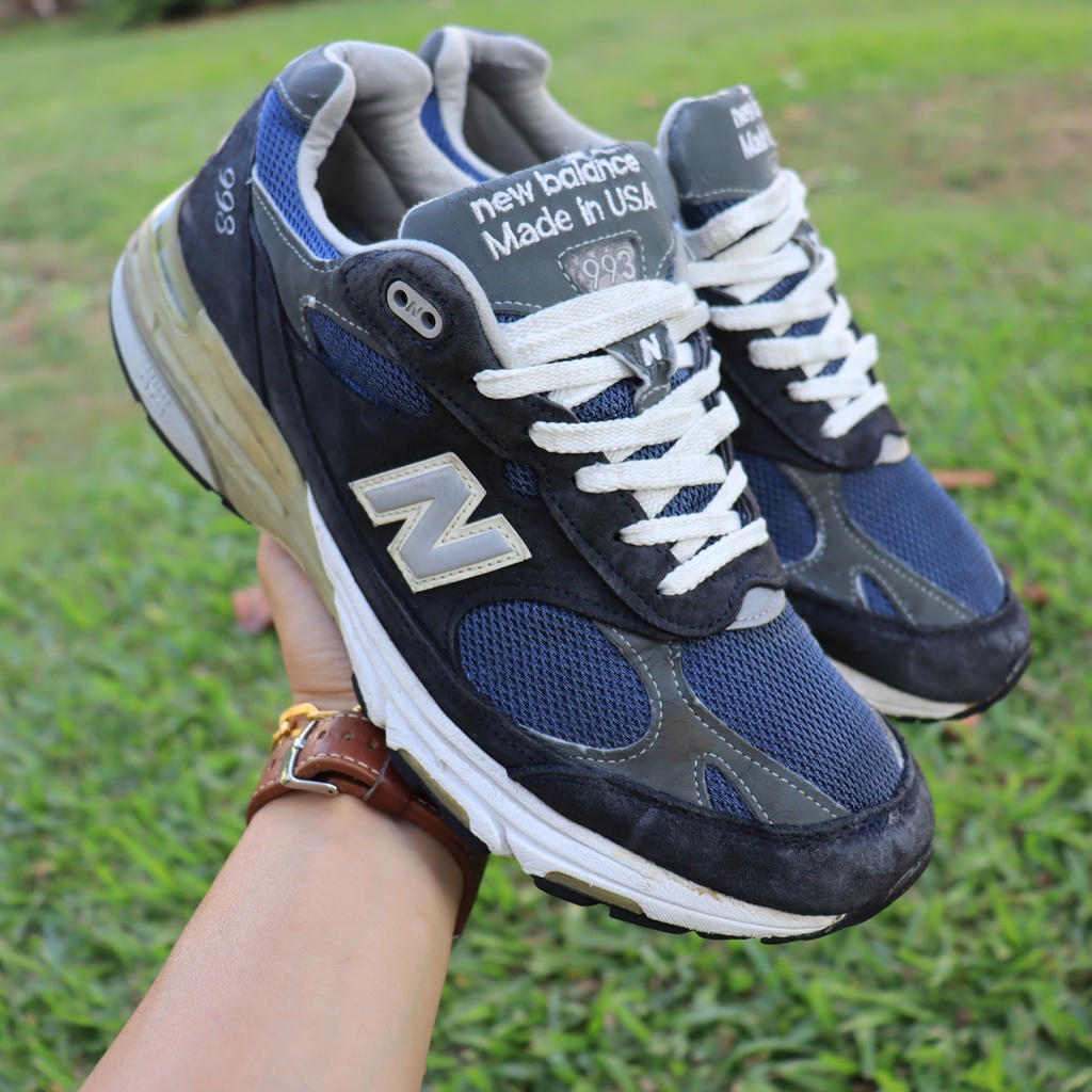 ส่งฟรี 9US นิวส์เมกา New Balance made in Usa รุ่น MR993NV MADE in USA ...