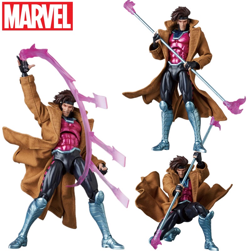 MARVEL Original Medicom MAFEX Action Figure Comics "Gambit Manga Ver ...