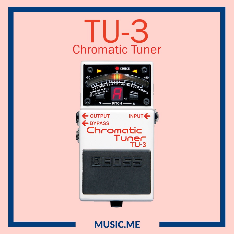 เอฟเฟคก้อน BOSS TU-3 Chromatic Tuner I ของแท้100% | Shopee Thailand