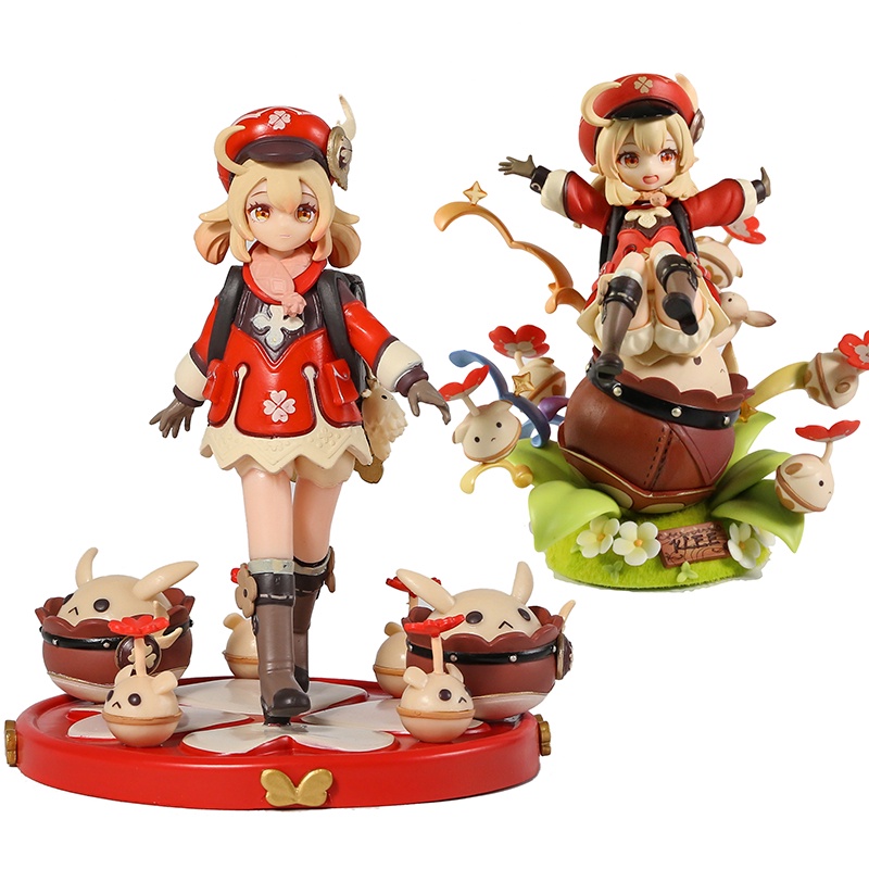 Genshin Impact Klee Anime Figure Figura Collection Model Doll Toy ...