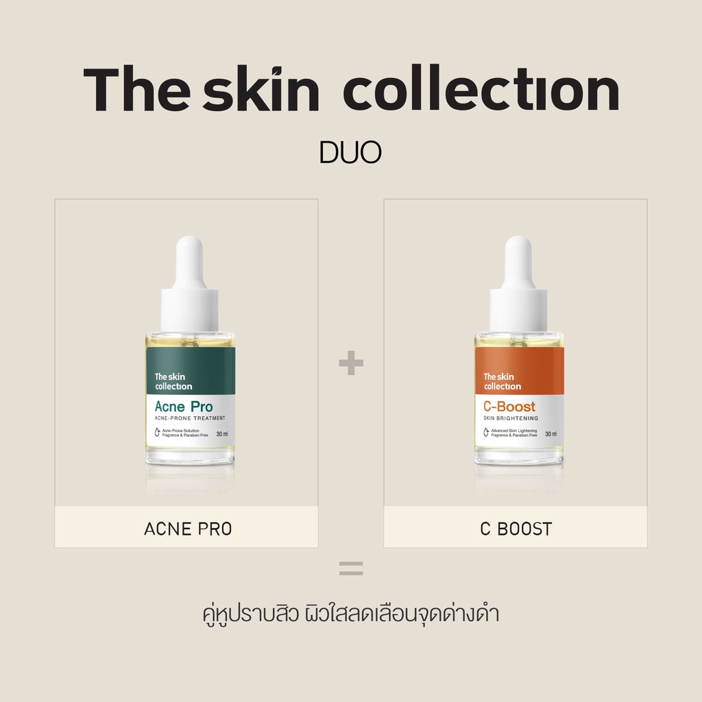 ใหม่ เซรั่มลดสิว แอคเน่ โปร The Skin Collection Acne Pro Serum - tsc ...