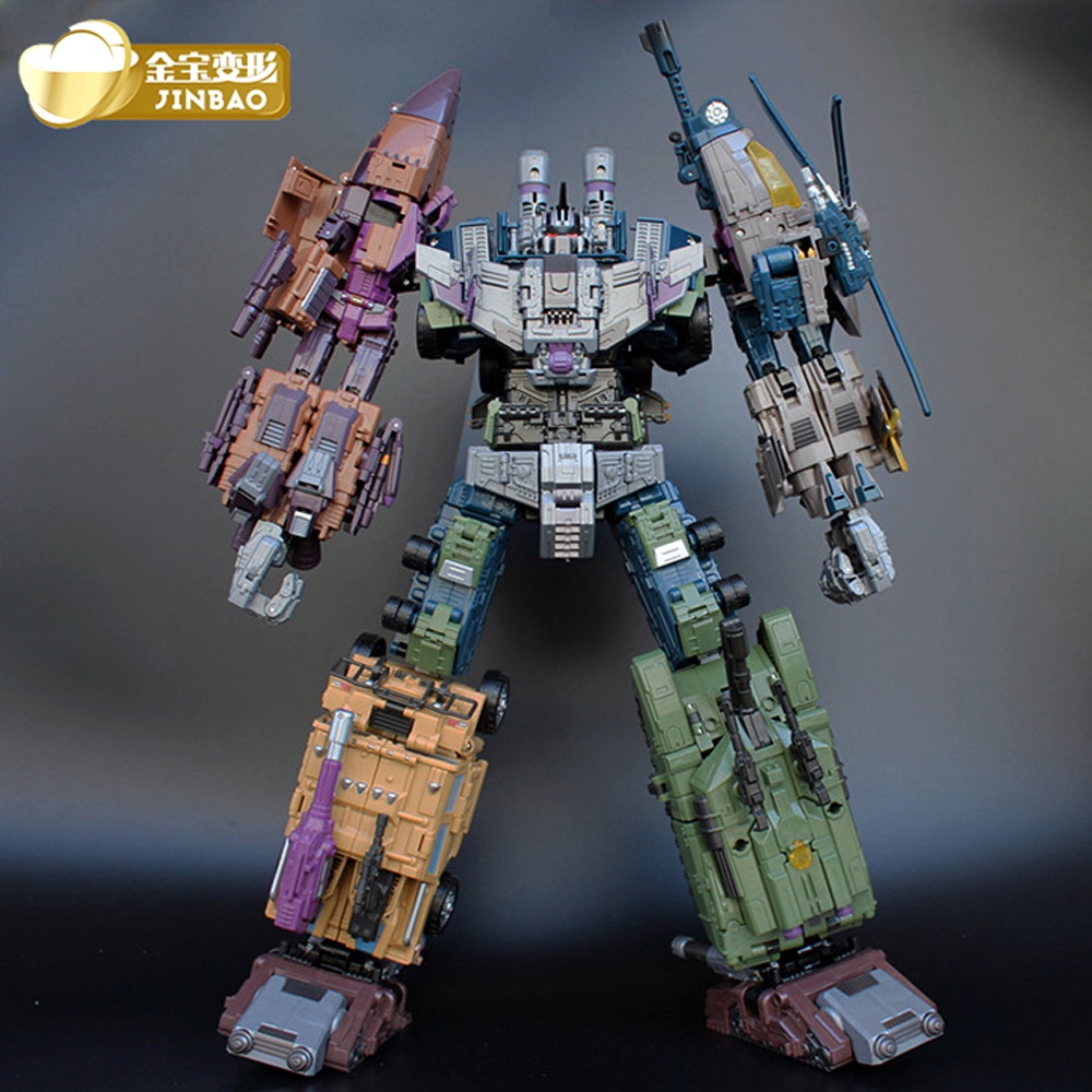 Jinbao Oversized Bruticus Warbotron Onslaught Brawl Swindle Blast Off ...