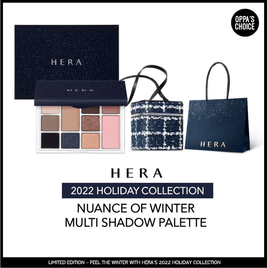 [2022 HOLIDAY COLLECTION] HERA NUANCE OF WINTER MULTI SHADOW PALETTE 17 ...