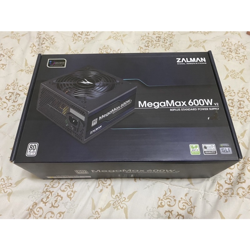 PSU - Zalman MegaMax 600w v2 (80+White) | Shopee Thailand