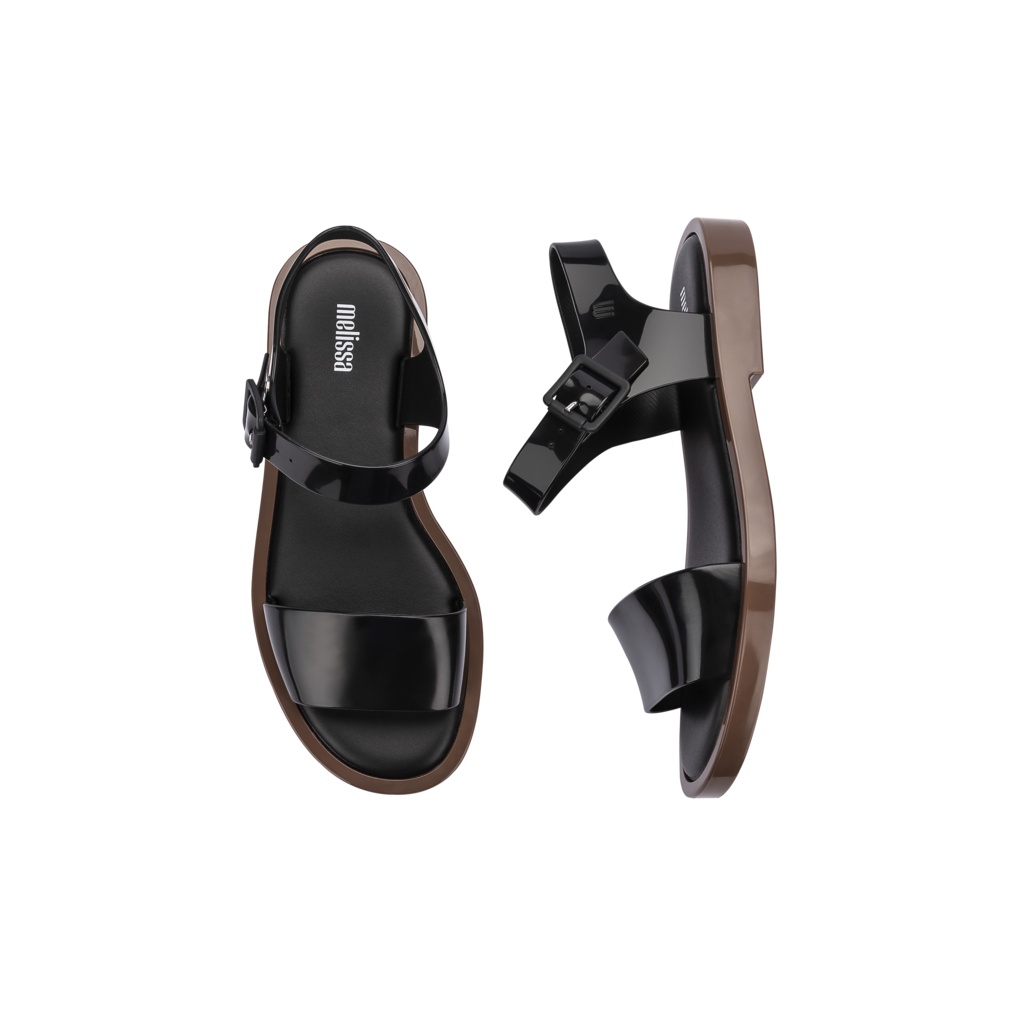 MELISSA MAR SANDAL II AD รุ่น 33815 รองเท้าส้นแบน สี BLACKBROWN - melissa_officialstore - ThaiPick
