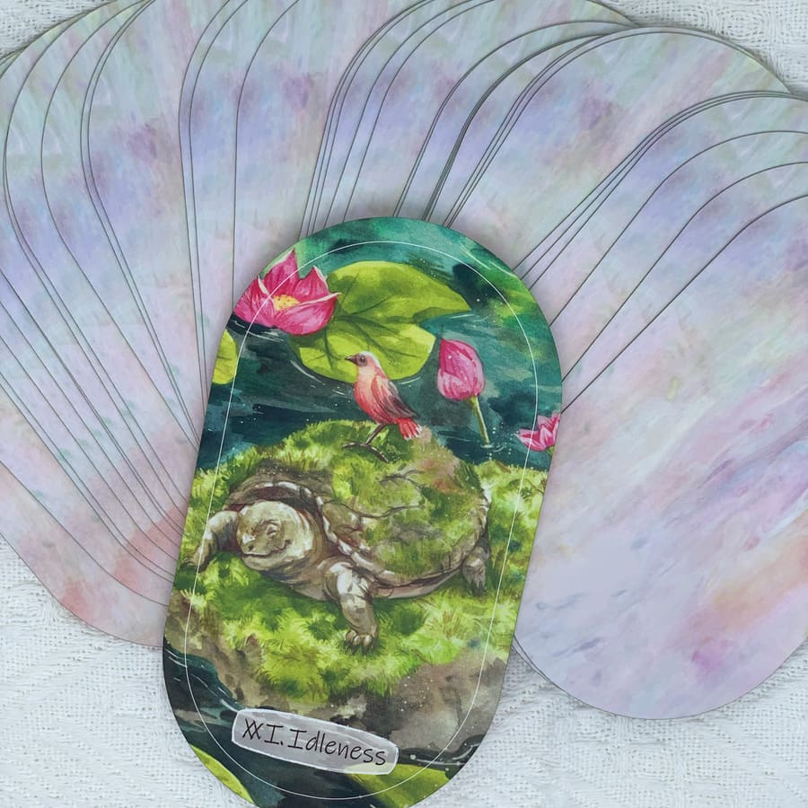 Wild Child Oracle การตูน สไตล์ญี่ปุ่น ไพ่ออราเคิล ไพ่ทาโรต์ ไพ่ทาโร่ ...