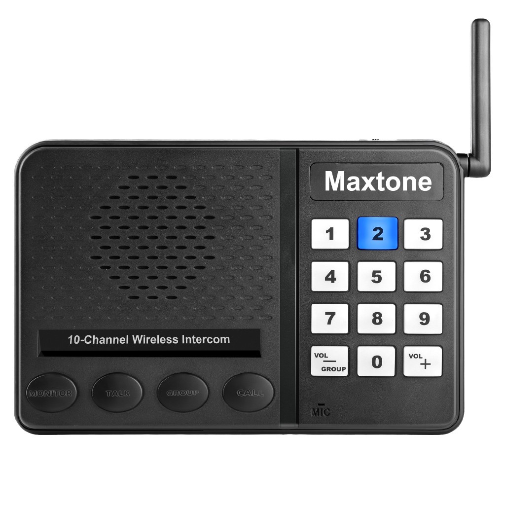 Ready stock,Multi Channel Wireless intercom 1000FT Long Range distance ...