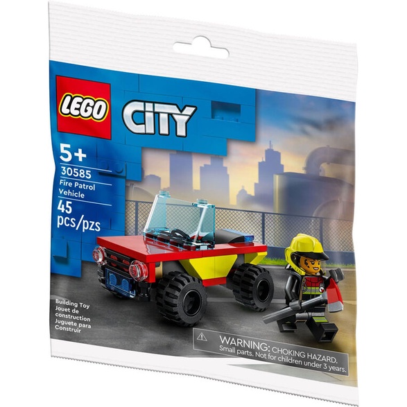 LEGO City Fire Patrol Vehicle 30585 | Shopee Thailand