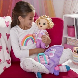 Baby Alive Bunny Sleepover Baby Doll, Bedtime-Themed, Sleeping Bag ...